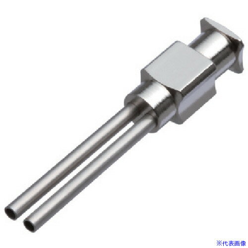 オレンジブック トラスコ中山　TRUSCO岩下 ツインニードル2MN−22G−20 12本入り 〔品番:2MN22G20〕[ 注番:1749040]特長●狭い間隔で2点同時に吐出する用途に使用します。用途●バレル、ニードルアダプターに取り付...