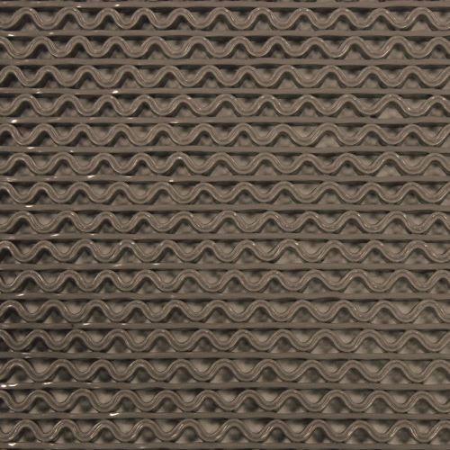 オレンジブック トラスコ中山　TRUSCOミヅシマ エントラップマットスタンダード・アンバックT 900×750mm グレー 〔品番:4043320〕[ 注番:1753024]特長●Z状の波形状がゴミをしっかり捉える樹脂製マットです。●裏地...