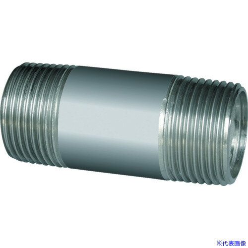 オレンジブック トラスコ中山　TRUSCOinoc 両長ニップル L50mm 呼び径(A)8 〔品番:304NL8AX50L〕[ 注番:1753771]特長●さまざまな設備に利用されるステンレス製のねじ込み継手です。用途●水・油・ガス用。仕...