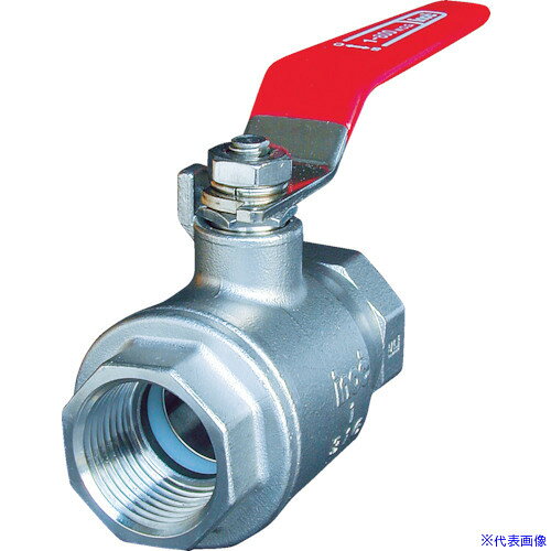 オレンジブック トラスコ中山　TRUSCOinoc ねじ込みボールバルブ 全長73mm 呼び径(A)20 〔品番:316SFVM20A〕[ 注番:1754688]特長●フルボア、レバーハンドルタイプです。用途●水・油・ガス用。仕様●呼び径A...