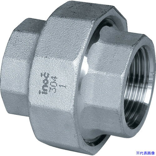 オレンジブック トラスコ中山　TRUSCOinoc ユニオン(ガスケット) 32A 〔品番:304U32A〕[ 注番:1755099]特長用途●水・油・ガス用。仕様●呼び径A：32●呼び径B：1 1/4●L(mm)：54.0●D(mm)：4...