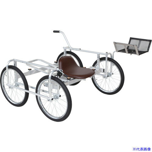 オレンジブック トラスコ中山　TRUSCOHARAX ナエッコ 〔品番:NKS1100〕[ 注番:1767816]特長●作物の植付け、手入れが座って作用できますので、腰、膝の負担を軽減します。●パーキングブレーキ付ですので傾斜があっても安心...