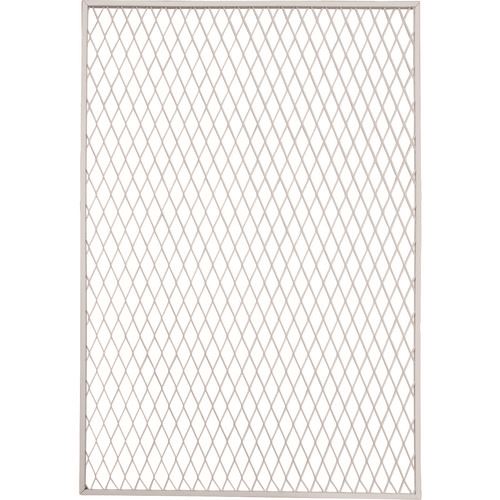 オレンジブック トラスコ中山　TRUSCOWAKI パネル 白 580×860 〔品番:LAC005〕[ 注番:1775006]特長●菱形の升目の形をしたパネルです。用途●事務所や倉庫などの5Sによる壁面収納に。仕様●幅(mm)：580●色...