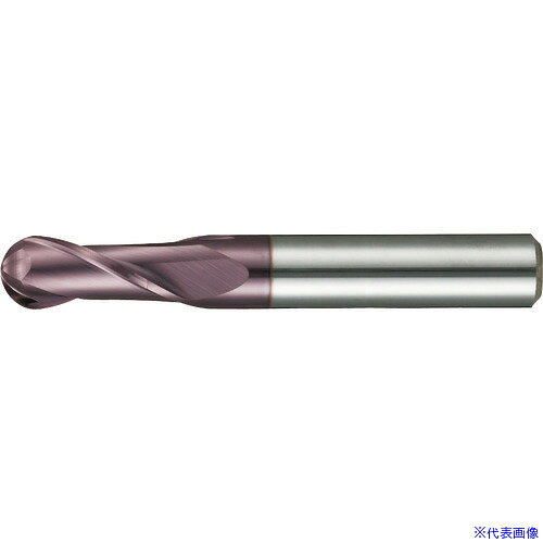 オレンジブック トラスコ中山　TRUSCOGUHRING 2枚刃ボールエンドミル レギュラFIREコート 0.5mm 〔品番:36790.500〕[ 注番:1809386]特長●生材から焼入材まで幅広い加工が可能です。●金型の型彫り加工に適...