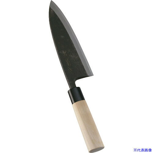 オレンジブック トラスコ中山　TRUSCOTKG 堺菊守 黒出刃 19.5cm 〔品番:AKK2119〕[ 注番:1864019]特長●※庖丁の表示サイズは、マチ付庖丁は刃先からマチまで、 マチなし庖丁は刃渡り寸法となっております。● 堺 ...
