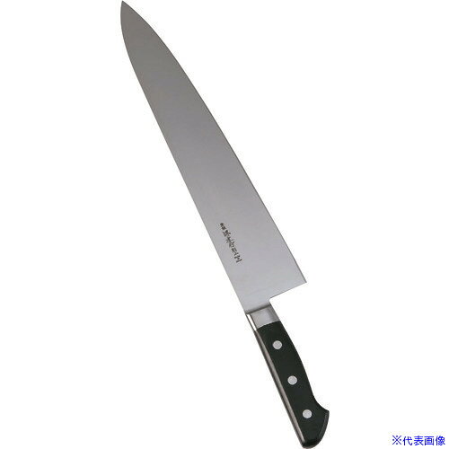 オレンジブック トラスコ中山　TRUSCOTKG 堺孝行 日本鋼(ツバ付)牛刀 33cm 〔品番:ANH02033〕[ 注番:1865672]特長●堺孝行作 日本鋼(ツバ付) 日本鋼(ハガネ)を使用し、堺孝行の中でももっともポピュラーな包丁...