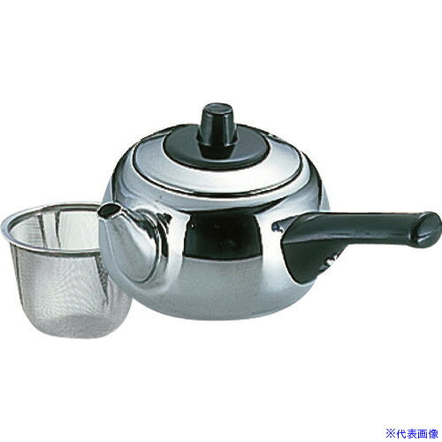 オレンジブック トラスコ中山　TRUSCOTKG TKS 18−8急須一番 横手 大 0.5L 〔品番:EKY071〕[ 注番:1865896]特長●※高さサイズは取手を含みません。仕様●容量(L)：0.5●外径(mm)：110●高さ(mm...