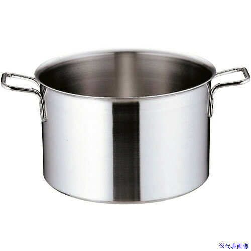 オレンジブック トラスコ中山　TRUSCOTKG トリノ 半寸胴鍋 39cm 〔品番:AHV9907〕[ 注番:1867112]特長●トリノシリーズ[IH](ステンレス三層鋼 業務用電磁調理器対応鍋)パワー入力、熱伝導、熱効率にすぐれた●材...