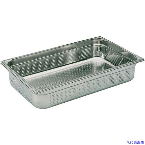 オレンジブック トラスコ中山　TRUSCOTKG ブウジャー ステンレス 穴明きホテルパン 7414.15 1/1×150mm 〔品番:AHT4708〕[ 注番:1867133]特長●ブウジャー社が独自の改良を加えて開発したニューデザインの...