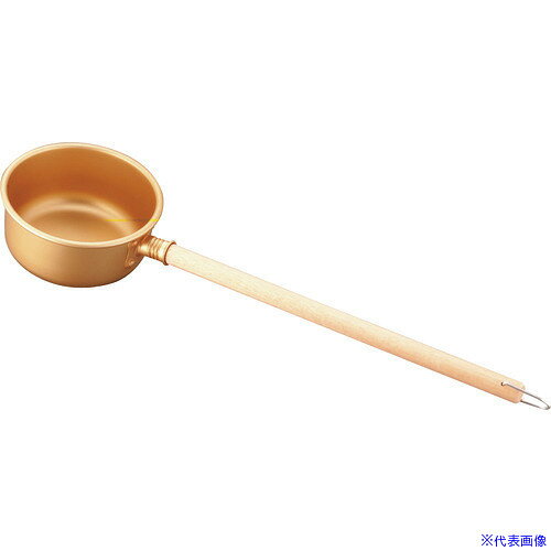 オレンジブック トラスコ中山　TRUSCOTKG 前川金属 ゴールド アルマイト 水杓 11cm 〔品番:AMZ1501〕[ 注番:1867291]特長仕様●全長(mm)：425仕様2●サイズ(cm)：11●直径(mm)：110●容量(cc...