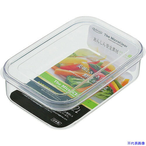 オレンジブック トラスコ中山　TRUSCOTKG ラストロ マイクロクリア フードケース A−075NN(L) 〔品番:ALS8804〕[ 注番:1868843]特長●マイクロクリア 高透明保存容器●材質:本体/飽和ポリエステル(耐熱110...