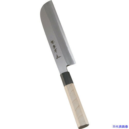 オレンジブック トラスコ中山　TRUSCOTKG 堺孝行 シェフ和庖丁 銀三鋼 鎌型薄刃 19.5cm 〔品番:ASE05054〕[ 注番:1873629]特長●※庖丁の表示サイズは、マチ付庖丁は刃先からマチまで、 マチなし庖丁は刃渡り寸法...