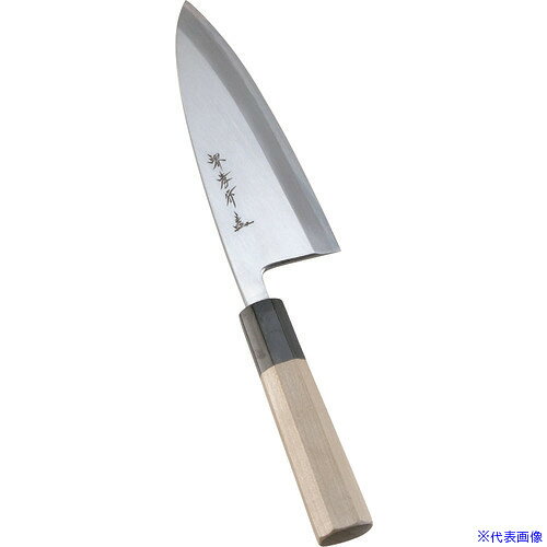 オレンジブック トラスコ中山　TRUSCOTKG 堺孝行 シェフ和庖丁 銀三鋼 出刃 15cm 〔品番:ASE04035〕[ 注番:1878303]特長●※庖丁の表示サイズは、マチ付庖丁は刃先からマチまで、 マチなし庖丁は刃渡り寸法となって...