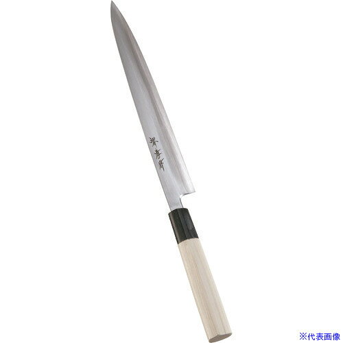オレンジブック トラスコ中山　TRUSCOTKG 堺孝行 イノックス和庖丁 正夫 24cm 〔品番:ATK352〕[ 注番:1878365]特長●※庖丁の表示サイズは、マチ付庖丁は刃先からマチまで、 マチなし庖丁は刃渡り寸法となっております...