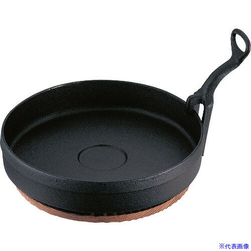 オレンジブック トラスコ中山　TRUSCOTKG 池永 IK鉄 ギョーザ鍋 ハンドル木台付 20cm 〔品番:AGY5502〕[ 注番:1885133]特長●ステーキ皿のサイズ表示は鉄板の外寸法になります。仕様●深さ(mm)：33仕様2●サ...