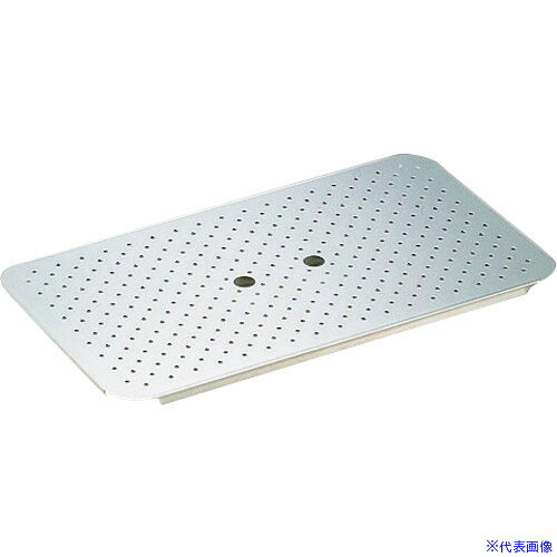 オレンジブック トラスコ中山　TRUSCOTKG KOINU 18−8ホテルパン 目皿 1/2用 〔品番:AHT25004〕[ 注番:1885649]特長仕様仕様2●サイズ：1/2●間口×奥行(mm)：270×207●材質：SUS304材質...