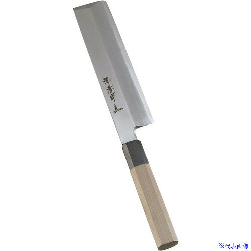 オレンジブック トラスコ中山　TRUSCOTKG 堺孝行 シェフ和庖丁 銀三鋼 薄刃 19.5cm 〔品番:ASE06064〕[ 注番:1887010]特長●※庖丁の表示サイズは、マチ付庖丁は刃先からマチまで、 マチなし庖丁は刃渡り寸法とな...