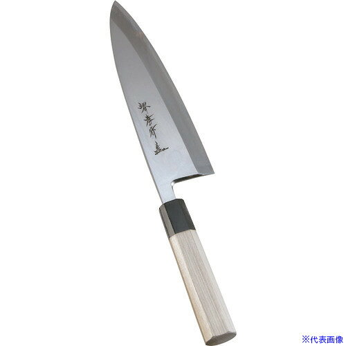 オレンジブック トラスコ中山　TRUSCOTKG 堺孝行 シェフ和庖丁 銀三鋼 出刃 21cm 〔品番:ASE04039〕[ 注番:1887061]特長●※庖丁の表示サイズは、マチ付庖丁は刃先からマチまで、 マチなし庖丁は刃渡り寸法となって...