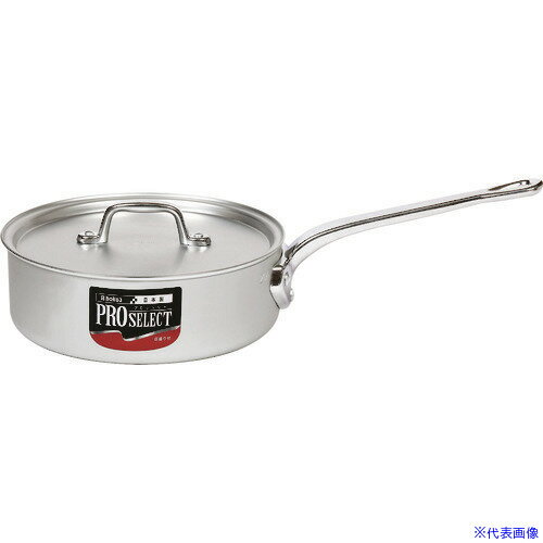 オレンジブック トラスコ中山　TRUSCOTKG ホクア アルミ プロセレクト浅型片手鍋(目盛付) 15cm 〔品番:AKT8115〕[ 注番:1887455]特長●SS21シリーズ 全アイテム、アルマイト仕上げにより優れた耐蝕性を発揮しま...