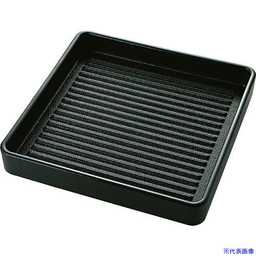 オレンジブック トラスコ中山　TRUSCOTKG 福井クラフト ABS製 正角肉皿 黒(塗無) 24cm 54252310 〔品番:RNK8703〕[ 注番:1889970]特長●バイキングスタイルや食べ放題のしゃぶしゃぶや焼き肉のお皿に。...
