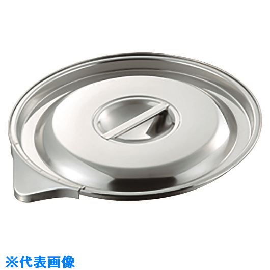 オレンジブック トラスコ中山　TRUSCOSUGICO 18−8口付目盛付バケツ蓋 〔品番:KOB10LSC〕[ 注番:1899994]特長●本体と一体成型の大きな口付きで、ハンドル部もバネ取っ手を廃止しパイプハンドルに変えてあります。用途...