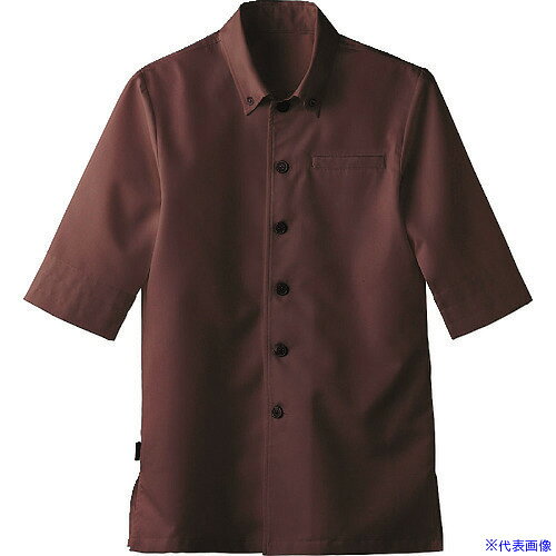 オレンジブック トラスコ中山　TRUSCOTKG サンペックスイスト 男女兼用ショップコート ET-7728 ブラウン LL 〔品番:SKC6304〕[ 注番:1920619]特長仕様●サイズ：LL●着丈(cm)：74●胸囲(cm)：126...