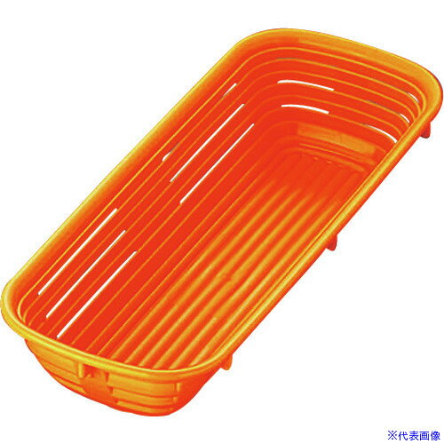 オレンジブック トラスコ中山　TRUSCOTKG サーモハウザー 醗酵カゴ長角型(ポリプロピレン) 48769 オレンジ 〔品番:WHT15〕[ 注番:1922304]特長●耐熱温度125℃●※ドイツ仕様●色：オレンジ仕様2●メーカー品番：...