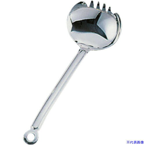 オレンジブック トラスコ中山　TRUSCOTKG ワダコーポレーション 18−8食道楽 櫛付お玉 中 〔品番:QKIA1002〕[ 注番:1944284]特長●18-8食道楽シリーズ仕様仕様2●サイズ：中●幅×奥行(mm)：65×55●柄長...
