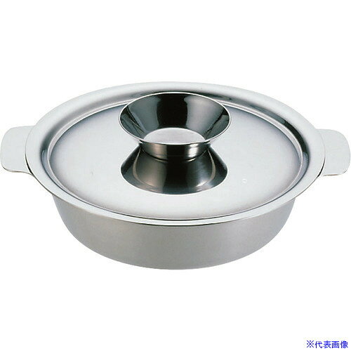 オレンジブック トラスコ中山　TRUSCOTKG UK チリ鍋 21cm(18−8) 〔品番:QTL12021〕[ 注番:1945061]特長●21、26、33cm(18-8)29cm(18-0)底径：223●※29cmのみ電磁調理器にご使...