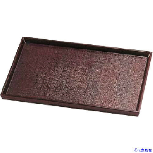 オレンジブック トラスコ中山　TRUSCOTKG 福井クラフト 布目カスター盆 ワインレッド(ABS) 15025020 〔品番:RFKL001〕[ 注番:1945142]特長仕様仕様2●幅×奥行×高さ(mm)：236×157×12●(内寸...