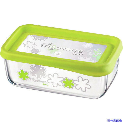 オレンジブック トラスコ中山　TRUSCOTKG Bormioli Rocco(ボルミオリ・ロッコ) フリゴベール・ファン システム21×13 3.35160.MV3グリーン 〔品番:RBR5702〕[ 注番:1946554]特長●材質:本...