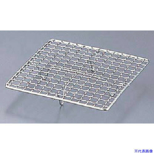 オレンジブック トラスコ中山　TRUSCOTKG マイン いろはこんろ用ステン網 M20−361 大用 〔品番:QKV4502〕[ 注番:1947095]特長●専用の足が付いていますのでコンロにピッタリ収まり、 網の滑り落ちを防ぎます。●(...