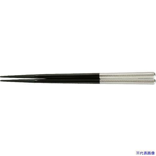 オレンジブック トラスコ中山　TRUSCOTKG 福井クラフト PBT六角箸(10膳入) 黒/銀 90030716 〔品番:RHSD402〕[ 注番:1947702]特長●材質:PBT樹脂●耐熱温度200℃●※洗浄器対応仕様●全長(mm)：...