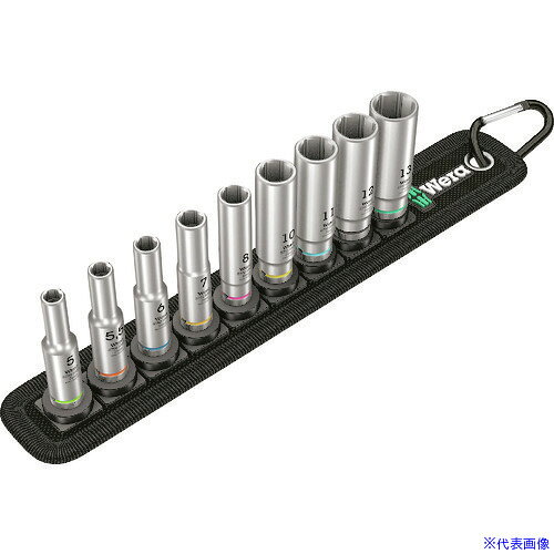 オレンジブック トラスコ中山　TRUSCOWera(ヴェラ) Belt A 1ディープソケットベルトセット 1 〔品番:004525〕[ 注番:1952287]特長●ベルトに固定されたソケットはツイストすることで取り外し、取り付けが簡単です...