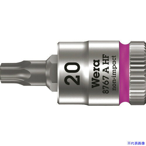 オレンジブック トラスコ中山　TRUSCOWera(ヴェラ) 8767AビットソケットTX20x28mm 〔品番:003364〕[ 注番:1952863]特長●ホールディングファンクションにより、ボルトを手の支え無しで取り付けられます。●各...