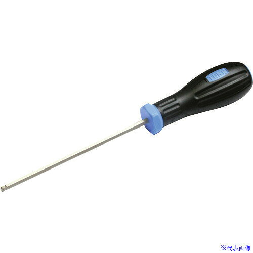 オレンジブック トラスコ中山　TRUSCOTONE パワーグリップボールポイントドライバー 4mm 〔品番:PGBPD04〕[ 注番:1952965]特長●ボールポイント加工で、斜め作業の早回し、仮締めが可能です。●手の中に収まりフィットす...