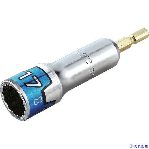 オレンジブック トラスコ中山　TRUSCOKTC インパクトドライバ用ソケットビット 差込角6.35mm 対辺寸法17mm 全長101mm 〔品番:BZP6317W〕[ 注番:1953013]特長●ビットにヒューズ機構を採用することで、破損...