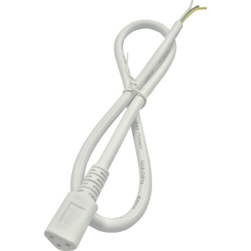 オレンジブック トラスコ中山　TRUSCOtlight LEDシームレス照明用 パワーコード先バラL500 〔品番:TLSM0012〕[ 注番:1954737]特長●AC100〜200Vの入力パワーコードです。●シームレス用パワーコード先バ...