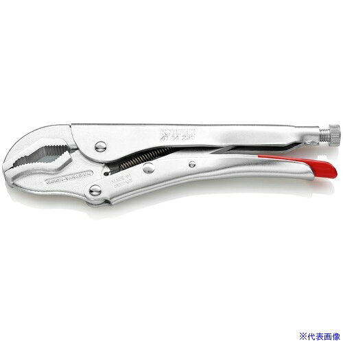 オレンジブック トラスコ中山　TRUSCOKNIPEX 4114−250 グリッププライヤー 〔品番:4114250〕[ 注番:1955218]特長●丸材、平材など様々な形状の部材を確実に保持します。仕様●全長(mm)：250●最大口開き(...