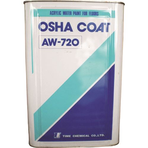 オレンジブック トラスコ中山　TRUSCOTC オッシャーコート 一液型上塗用 15kg缶 〔品番:AW720F4550T〕[ 注番:1977404]特長●臭気が少なく、室内施工でも安全な水性塗床材、水性一液型アクリル系塗床材です。●水性一...