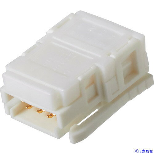 オレンジブック トラスコ中山　TRUSCO3M リンクコネクタ ワイヤーマウントコネクタ4極 ラウンドケーブル用 〔品番:38104H022K00FL〕[ 注番:2001213]特長●雌雄同体形状の一括圧接コネクタです。●専用工具不要です。...