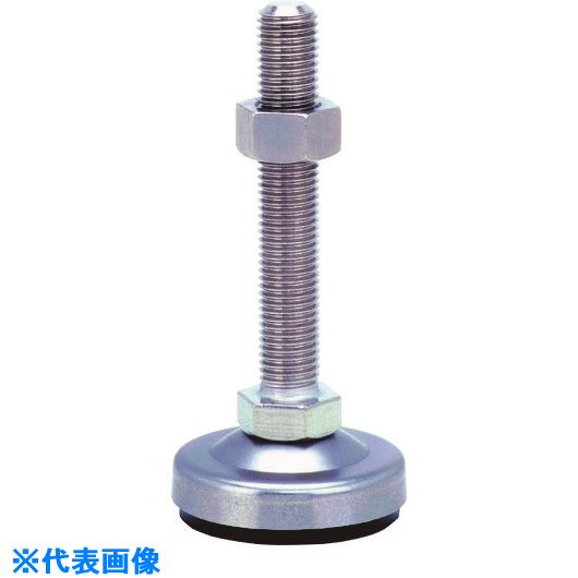 オレンジブック トラスコ中山　TRUSCOコノエ S-K1防振用サンアジャストボルト ステンレス製 16x75 〔品番:SK1S16X75〕[ 注番:2001430]特長●底部に防振ゴムが付いたアジャストボルトです。用途●工作機械、自動販売...