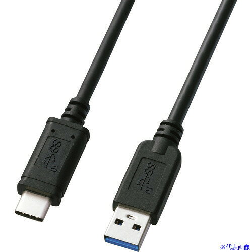 オレンジブック トラスコ中山　TRUSCOSANWA USB3.1Gen2TypeC−Aケーブル 〔品番:KU31CA10〕[ 注番:2005538]特長●USBタイプC-AのUSB3.1ケーブルでUSB認証取得品です。●両面させるUSBT...