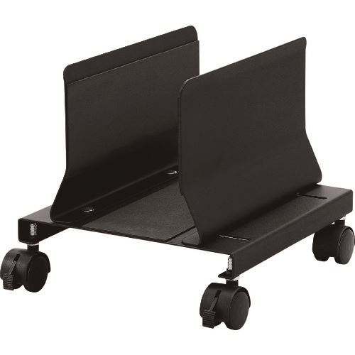 オレンジブック トラスコ中山　TRUSCOSANWA CPUスタンド 〔品番:CP034〕[ 注番:2008630]特長●パソコンの移動を簡単に行えます。●キャスター付でCPUのメンテナンスに便利です。●幅122mm〜220mmの本体に合わ...