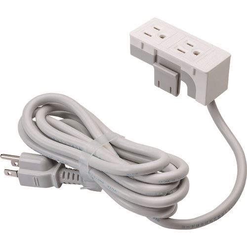 オレンジブック トラスコ中山　TRUSCOSANWA 天板用タップ(3P・2個口) 〔品番:EATAP2〕[ 注番:2008715]特長●ノートユーザーに朗報です、天板に電源を追加可能です。●デスク天板のケーブル口に電源BOXを追加可能です...