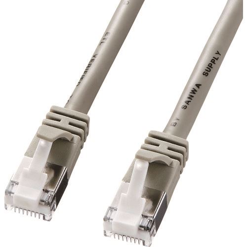 オレンジブック トラスコ中山　TRUSCOSANWA ツメ折れ防止カテゴリ5eSTPLANケーブル 〔品番:KBSTPTS05〕[ 注番:2013324]特長●ノイズに強いシールドタイプ、ツメの折れないコネクタ採用のCAT5eSTPLANケ...