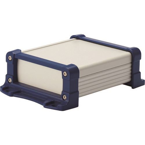 オレンジブック トラスコ中山　TRUSCOタカチ フランジ足付アルミケース EMCシールドタイプ シルバー/ネイビー 〔品番:EXEF24723SN〕[ 注番:2015948]特長●フランジ足付で壁付けが容易です。仕様●色：シルバー/ネイビ...