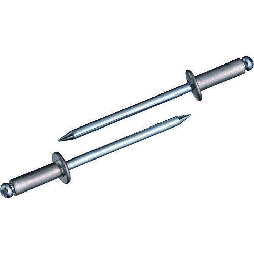 オレンジブック トラスコ中山　TRUSCOロブテックス ブラインドリベット(アルミニウム/スティール製) 4−4(80本入) エコパック 〔品番:NSA44MP〕[ 注番:2026200]特長●必要な仕事に無駄なく使える少量サイズです。●片...