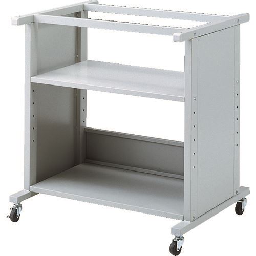 オレンジブック トラスコ中山　TRUSCOSANWA スタンド 〔品番:MRFA75STNN〕[ 注番:2032106]特長●立ち作業用スタンドです。●MR-FA17CM/CMK用スタンドです。●立ち作業に便利です。●キャスターは大型(φ7...