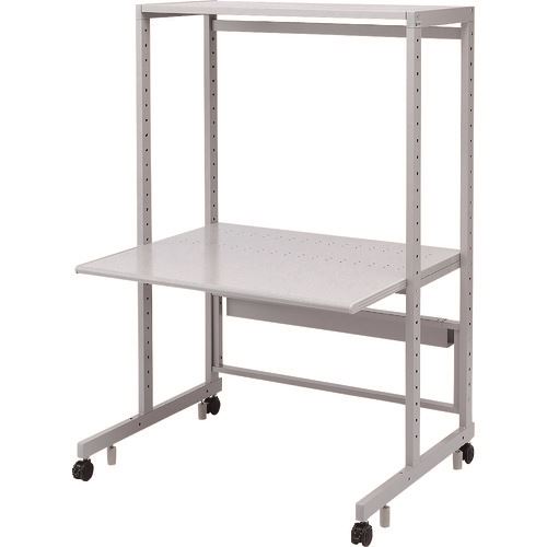 オレンジブック トラスコ中山　TRUSCOSANWA eラックNシリーズ(W1000) 〔品番:ER100N〕[ 注番:2032666]特長●豊富なサイズバリエーションと4タイプの形状から選べる高耐荷重のラックです。●メイン天板の奥行きが8...